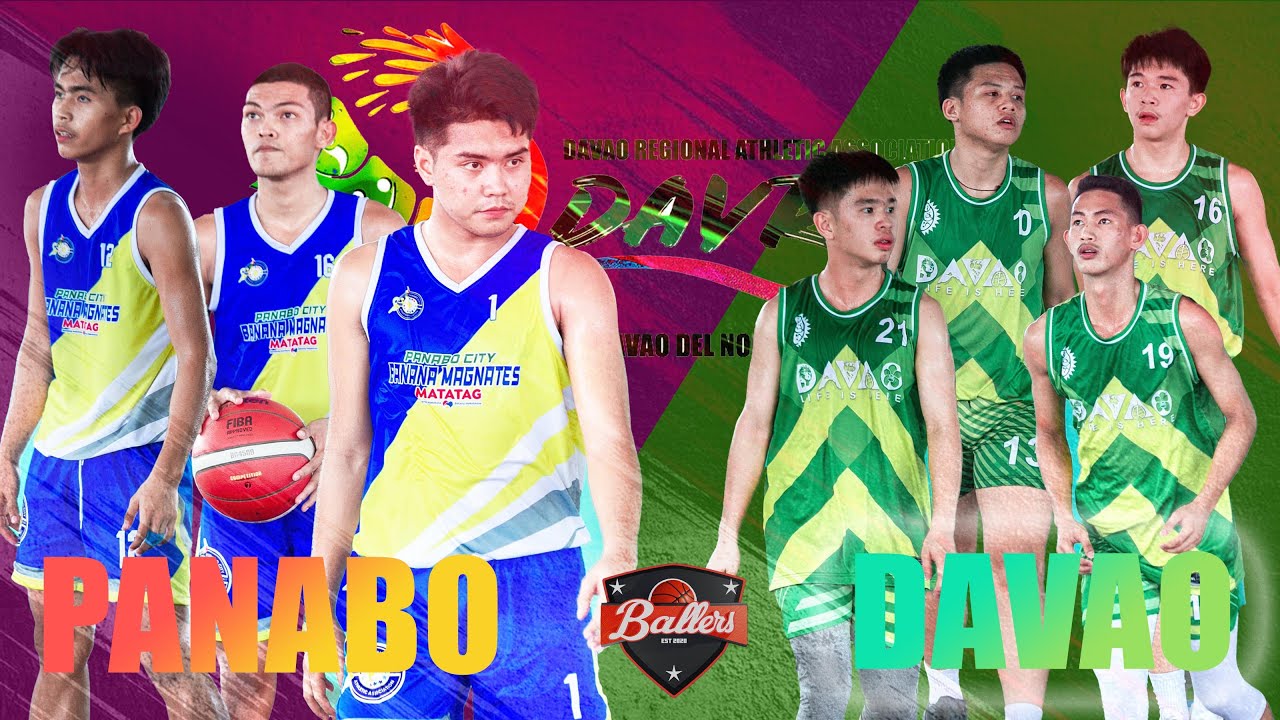 DAVAO vs PANABO SEMI FINALS |DAVRAA BASKETBALL - YouTube