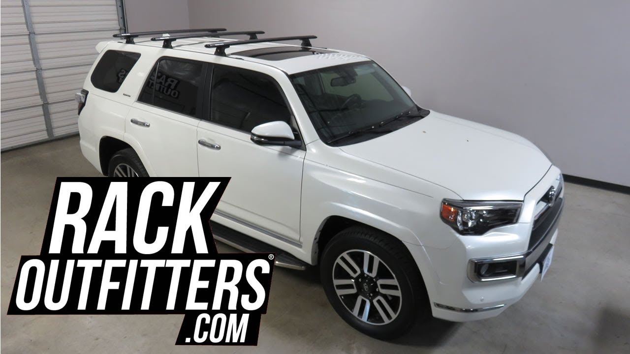 Toyota 4Runner with Rhino Rack Vortex RLT600 Roof Rack Crossbars on RTS ...