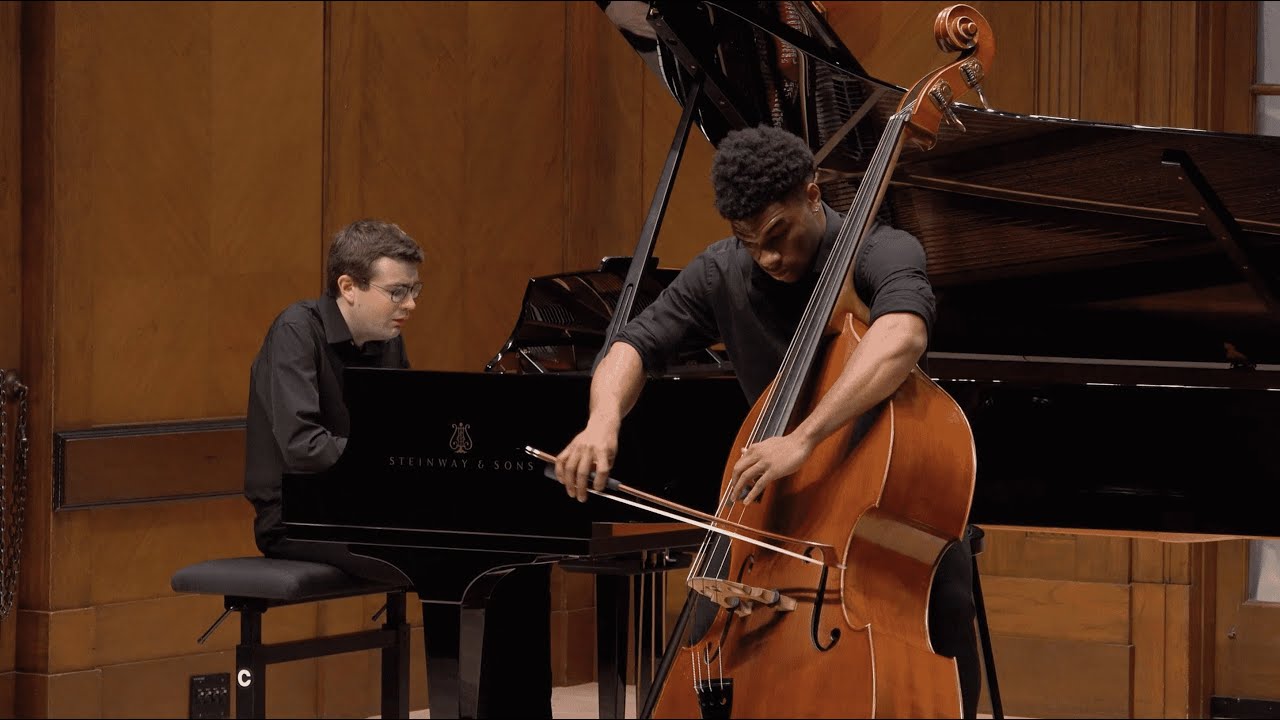 Bottesini - Fantasia La Sonnambula, Gavin Hardy Double Bass - YouTube