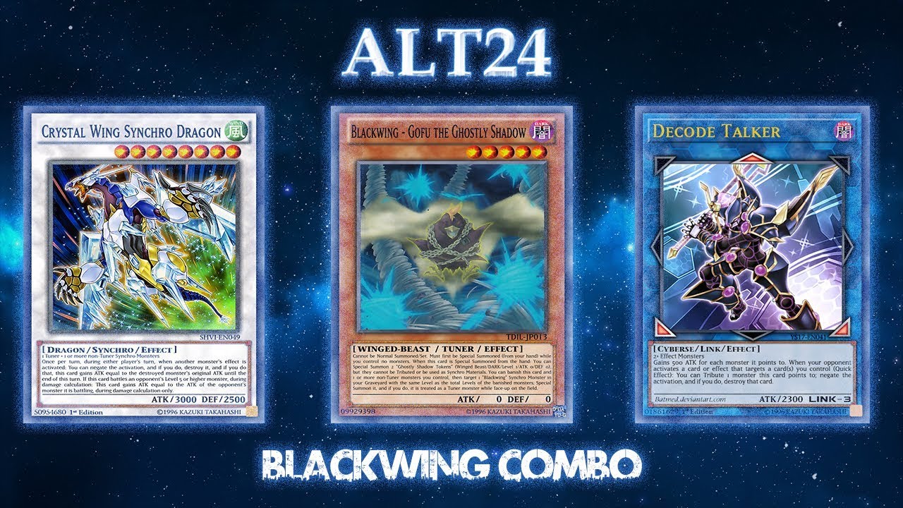 [YGOPRO] Blackwing Combo (Link Format) - YouTube