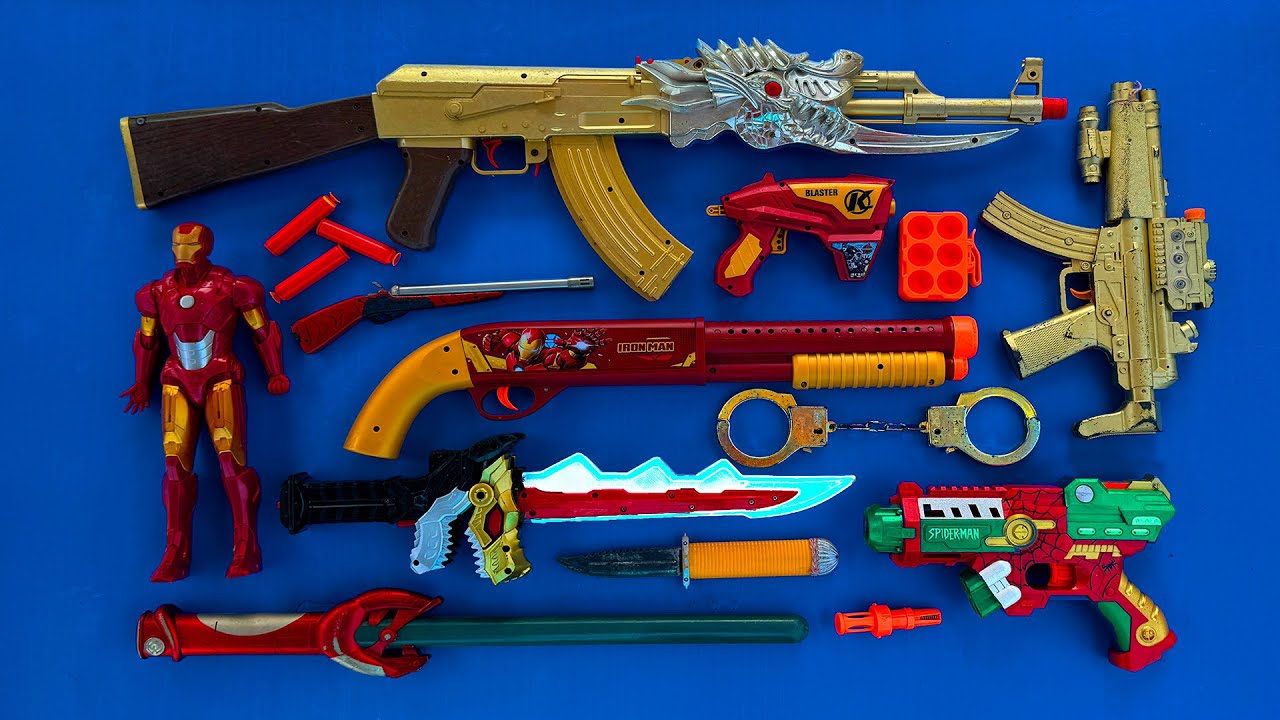 Found Spider Man Action Series Guns & Equipment - MP40 SMGs, Revolvers ...
