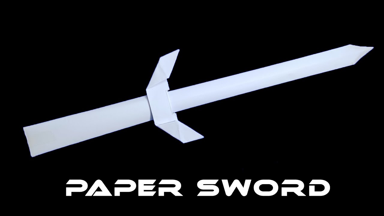 3d Paper Sword Template