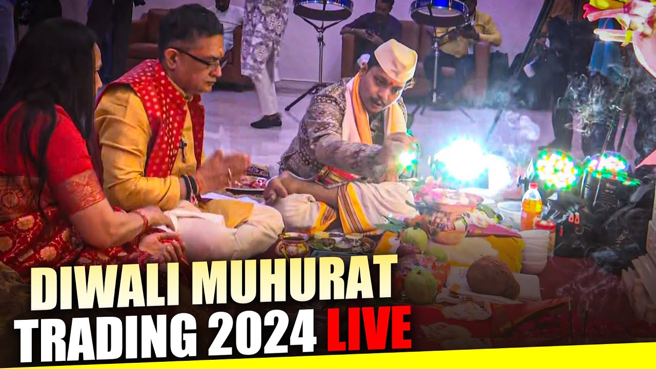 NSE LIVE| Diwali Muhurat Trading 2024 | Muhurat Trading Ceremony ...