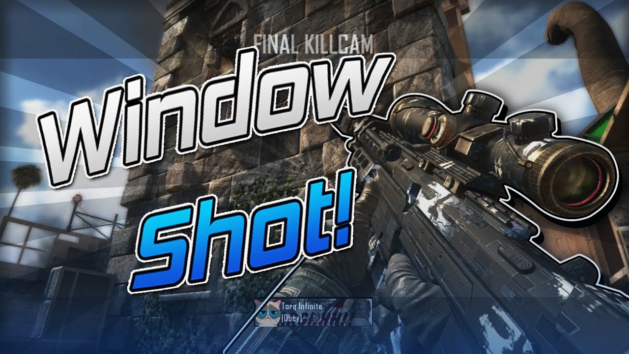 WINDOW SHOT! (BO2 Killcam) - YouTube