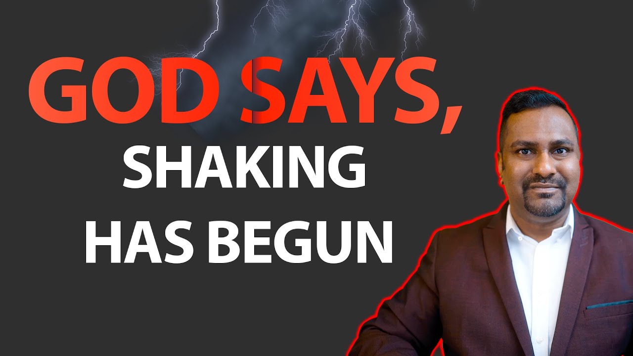 The Lord Says, I will shake the strongholds // Prophetic Word! - YouTube