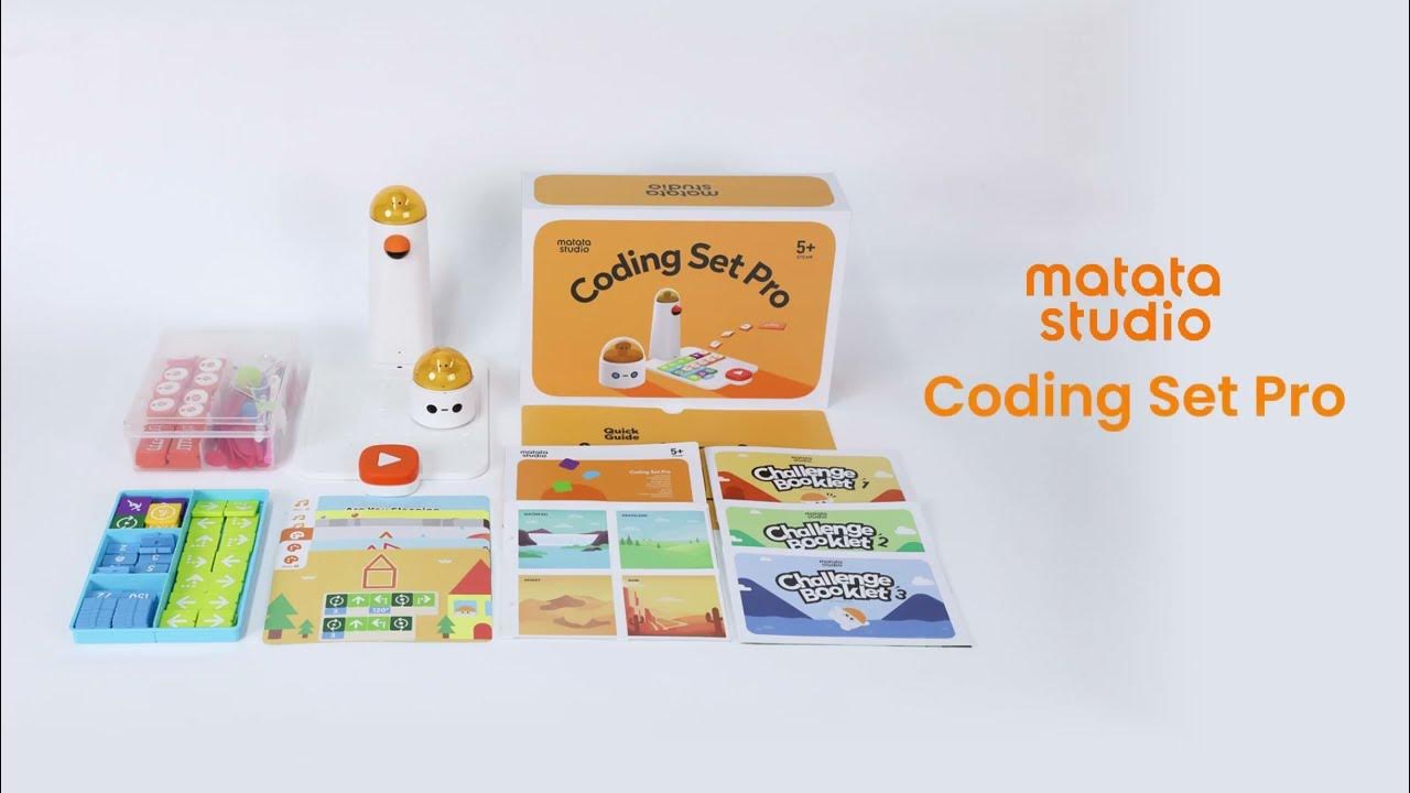 MatataStudio Coding Set Pro Hands-on Coding Robot Innovative STEAM Education for aged 5-9 - YouTube