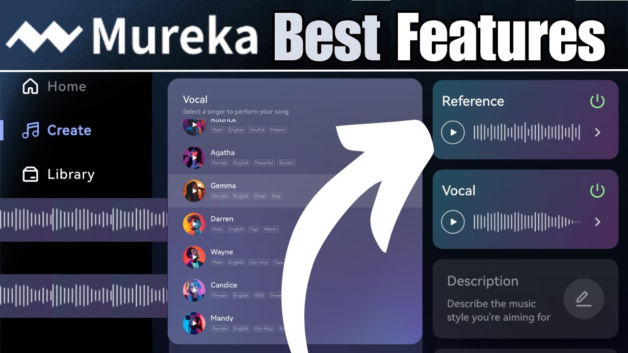 Mureka AI Best Features - YouTube