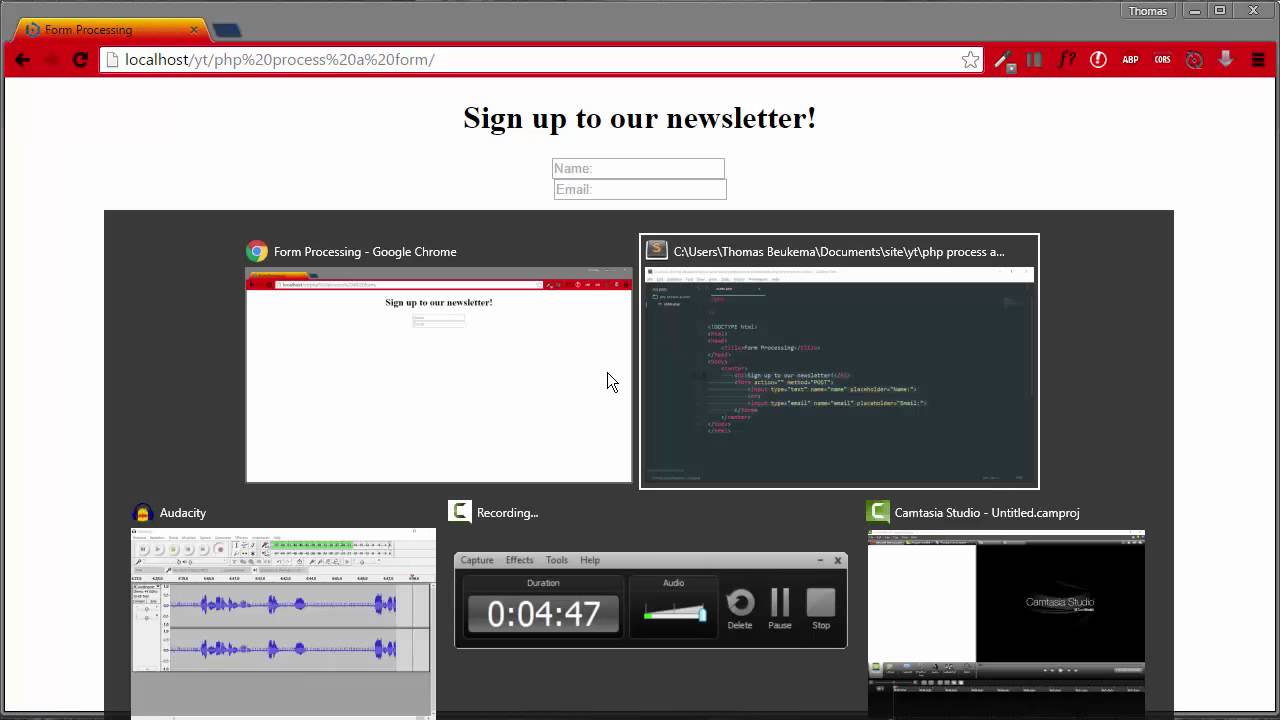 How To Do Form Processing In PHP Form Processing YouTube How To Do Form Processing In PHP Form Processing YouTube