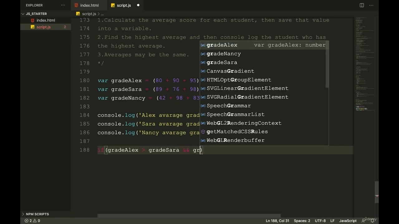 10 Javascript Code Quiz 2 Solution - YouTube