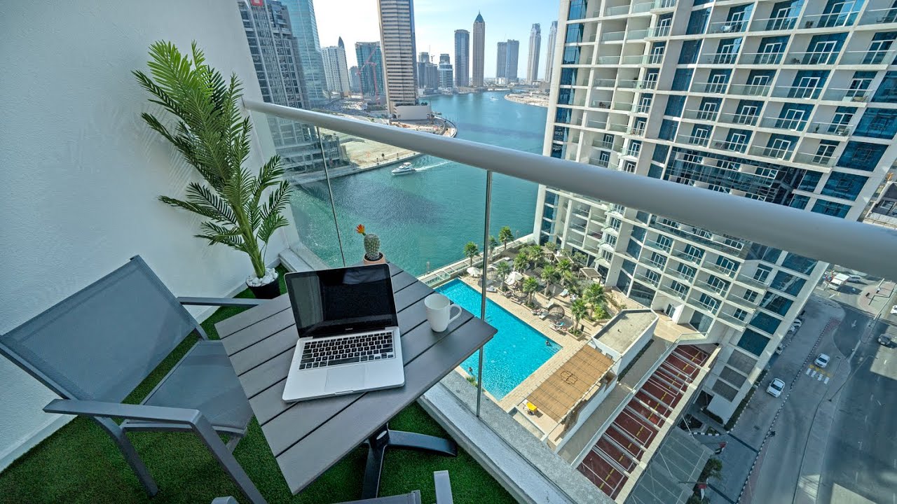 Gorgeous Studio at Damac Maison Privé with Pool View - YouTube