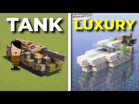NO MODS NEEDED! 4 Working Vehicle In Minecraft🤯