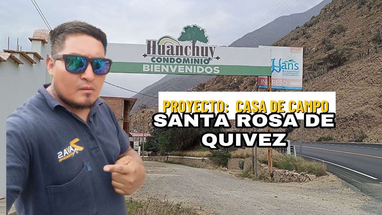 Visitamos Proyecto: Casa de Campo en Santa Rosa de Quivez (Canta) - YouTube