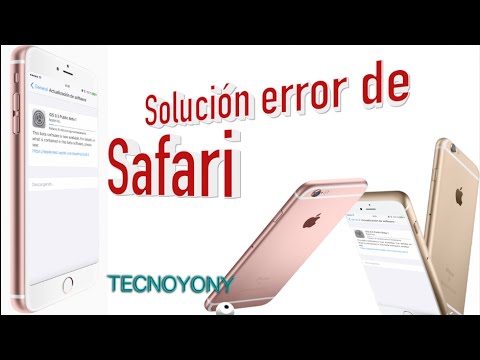 Solución error Safari iOS 9 - YouTube