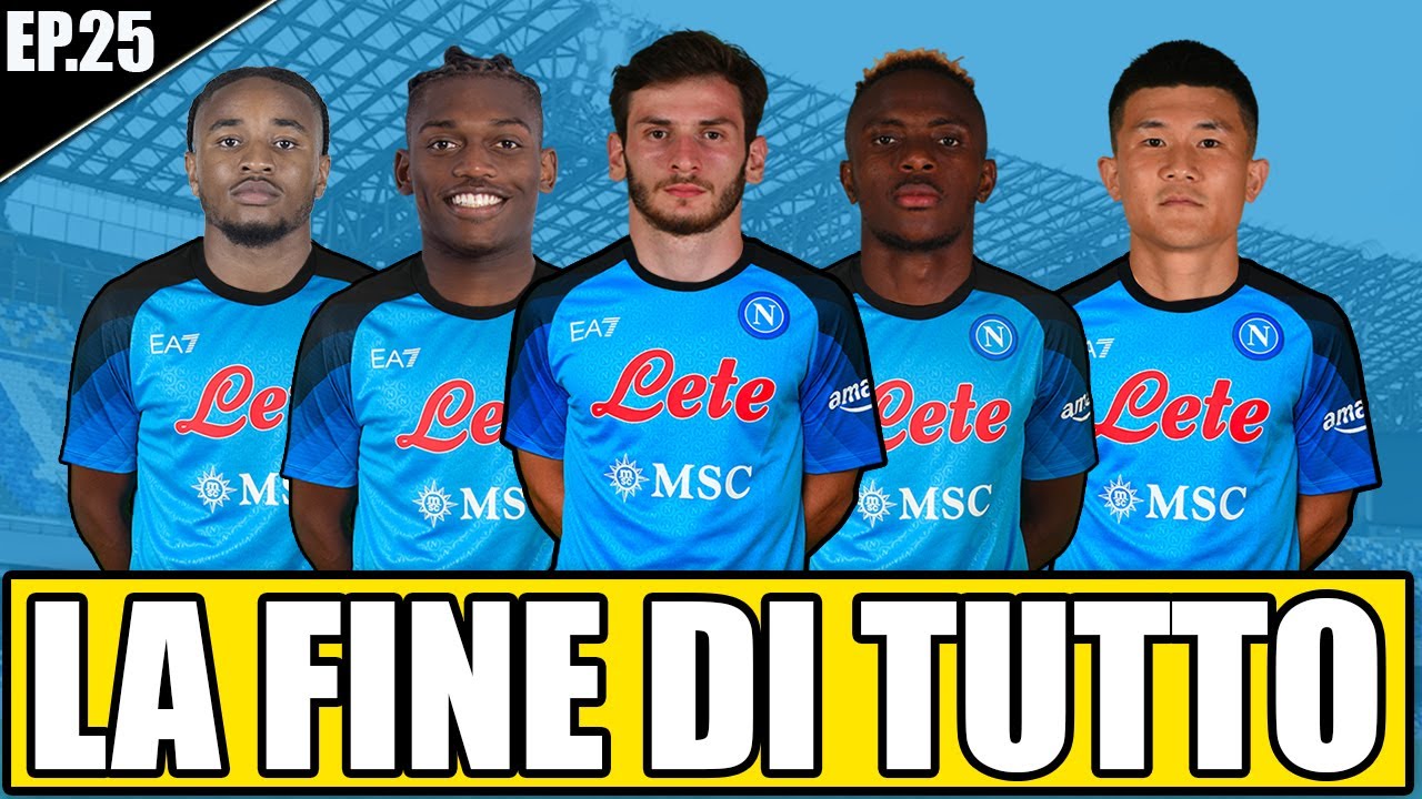 LA FINE DELLA CARRIERA! ULTIMO EPISODIO! ADDIO NAPOLI! FIFA 23 CARRIERA ...