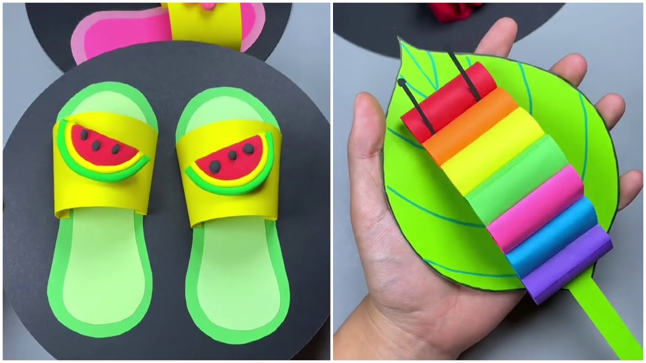 Crafting Fun Creative Paper Crafts Tutorial - YouTube