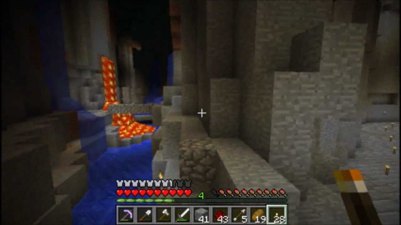MineCraft - S02E12: Huge Cave, Spider Dungeon & High SpawnRate [SK / CZ ...