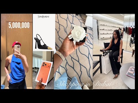 Shopping in Dubai : travel vlogs 