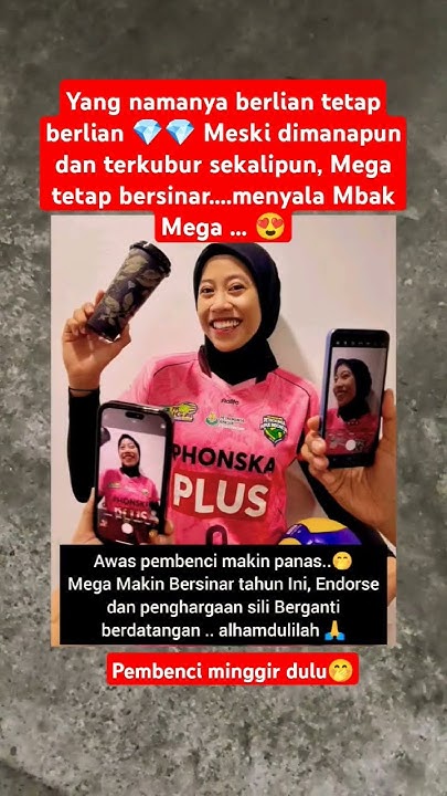 Yang namanya berlian tetap berlian. Meski dimanapun dan terkubur sekalipun, Mega tetap bersinar ...