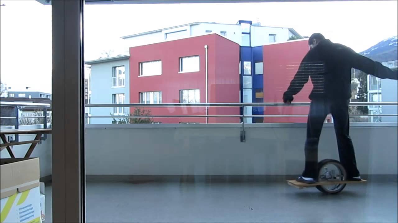DIY onewheel first test - YouTube