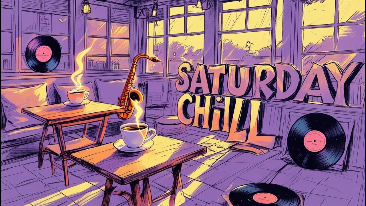 Saturday Chill ☀️ | Coffee & Sax Lounge Grooves - YouTube