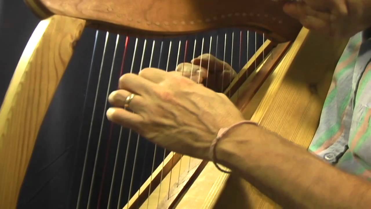 Pachelbel's Canon in D, performed on lap harp, John Kovac, harper, harp ...