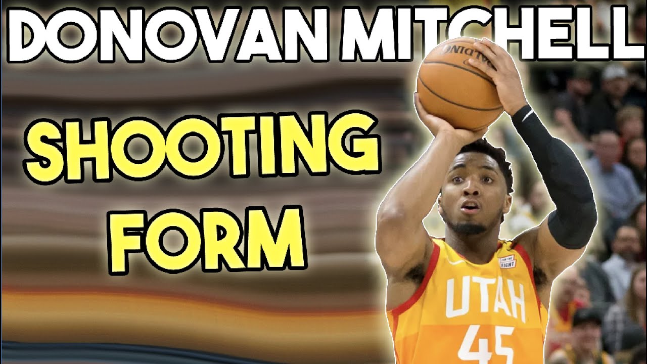 Donovan Mitchell Basketball Shooting Form - YouTube