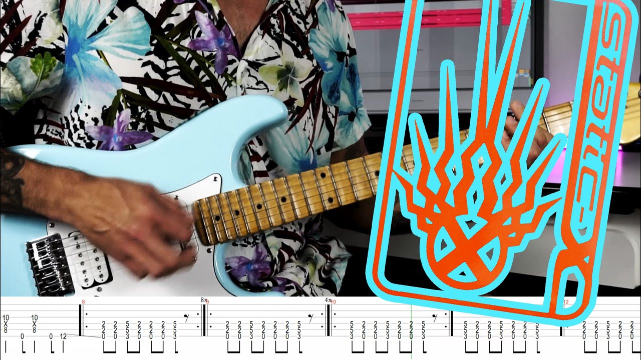 STATIC X - Push It [GUITAR COVER + TAB] 🎸 |LESSON| - YouTube