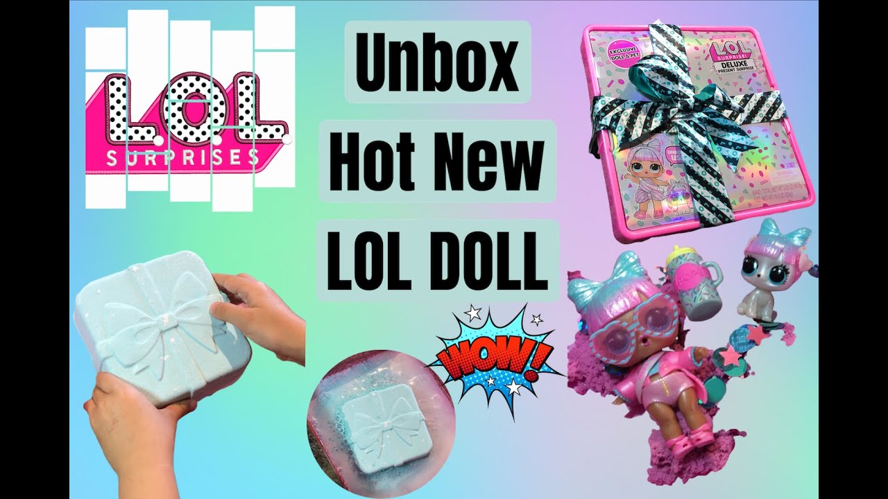 LOL Surprise Deluxe Present Surprise Unboxing Exclusive Doll & Pet ...