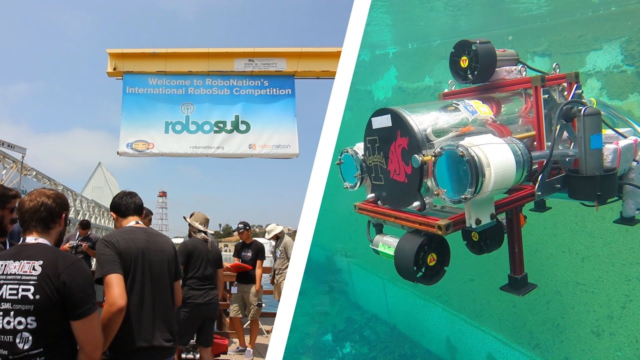 RoboSub 2016 | Snapshots from the 19th Annual International Competition - YouTube
