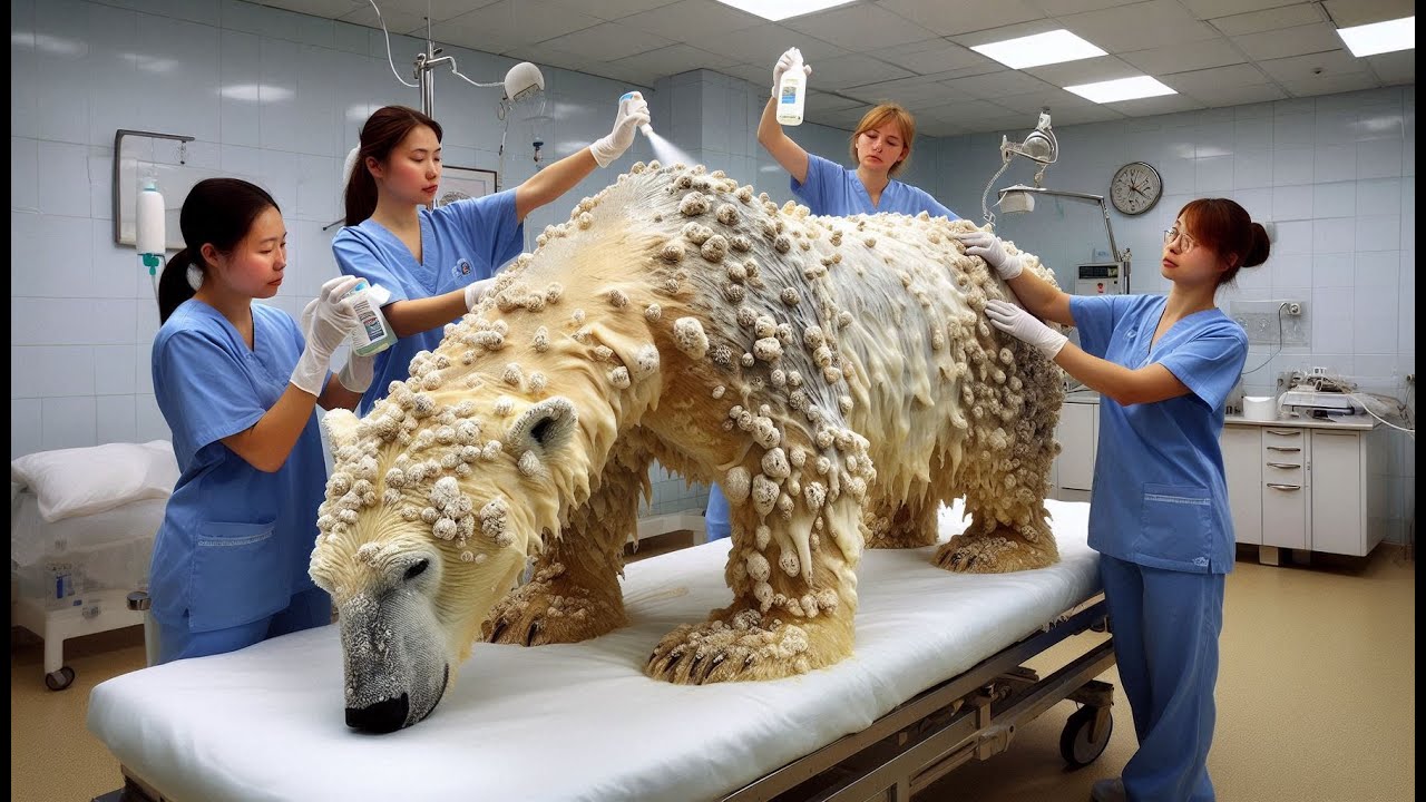 Fast delivery to the bear that filled its body with millions of ...