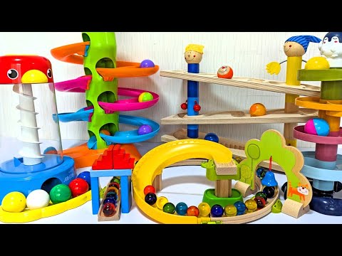 Marble run race ASMR ☆ Summary video of over 10 types of Colorful ...