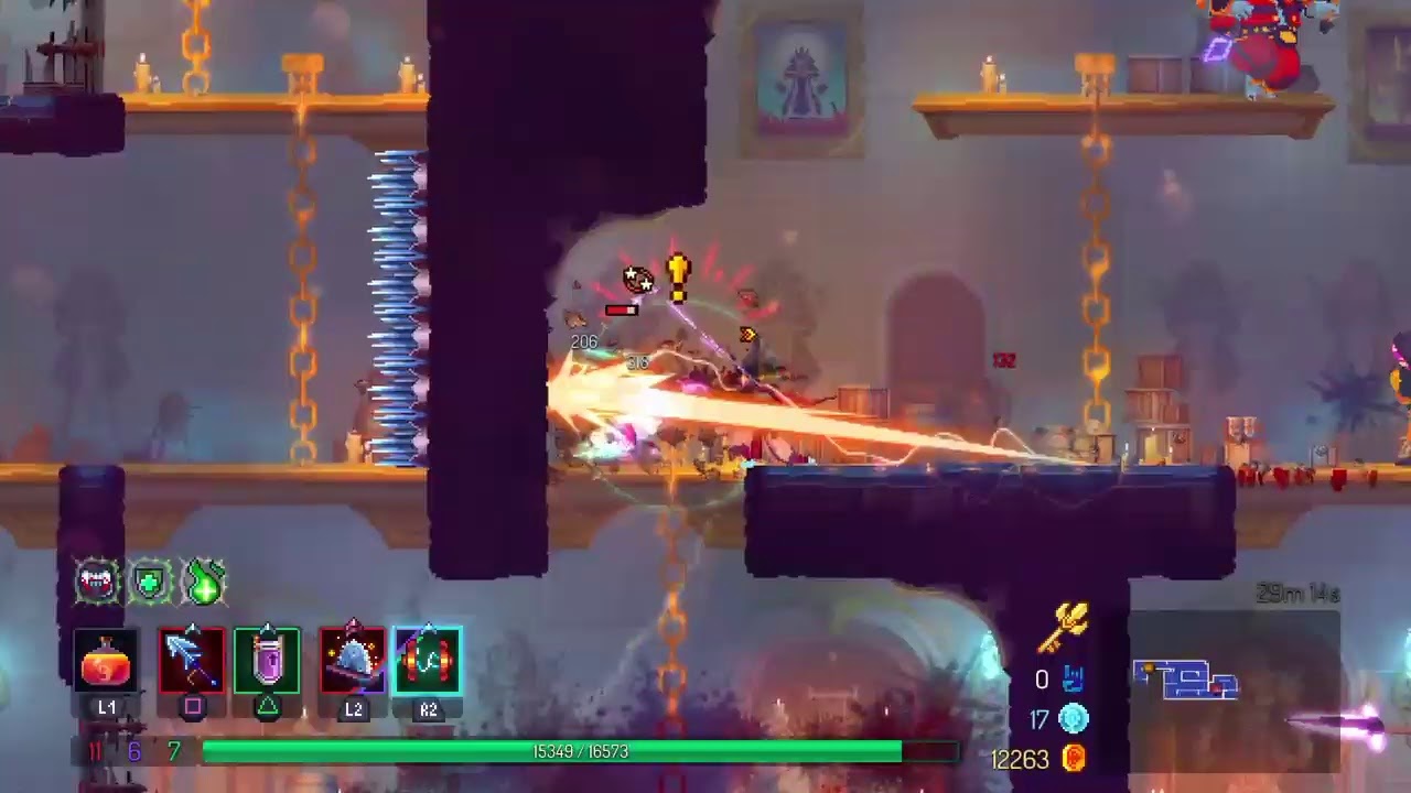 Bat plays Dead Cells- part 22: First double bonus room and antoher ...