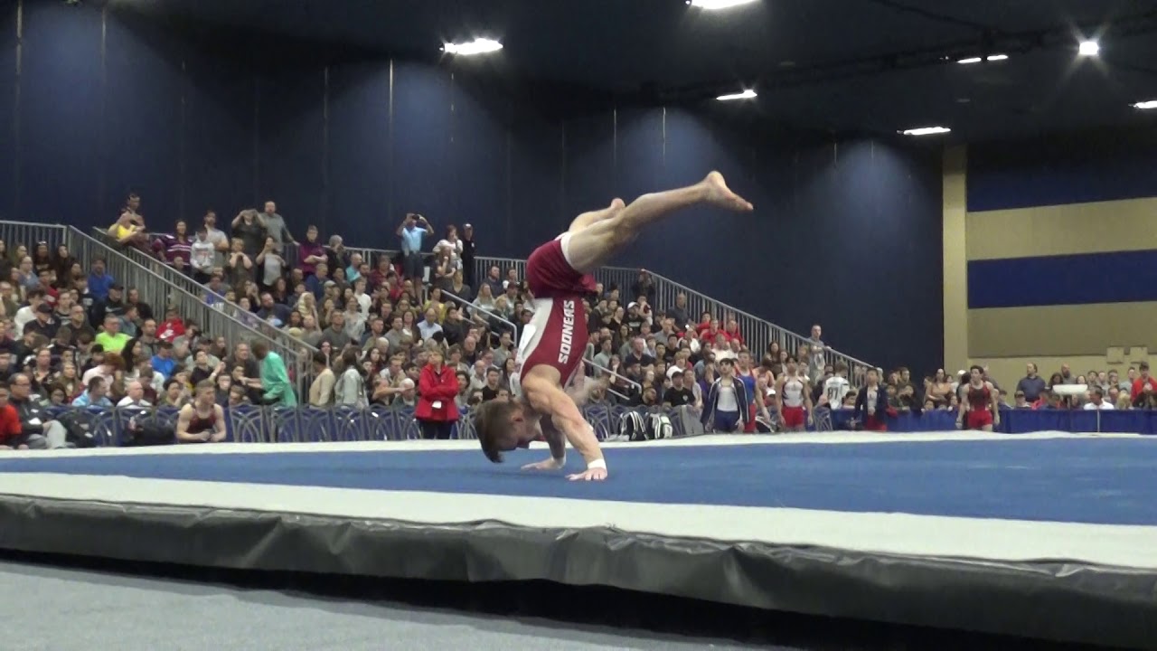 Allan Bower - Floor Exercise - 2020 Winter Cup Finals - YouTube