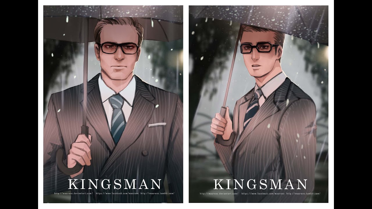 Kingsman painting video process - YouTube