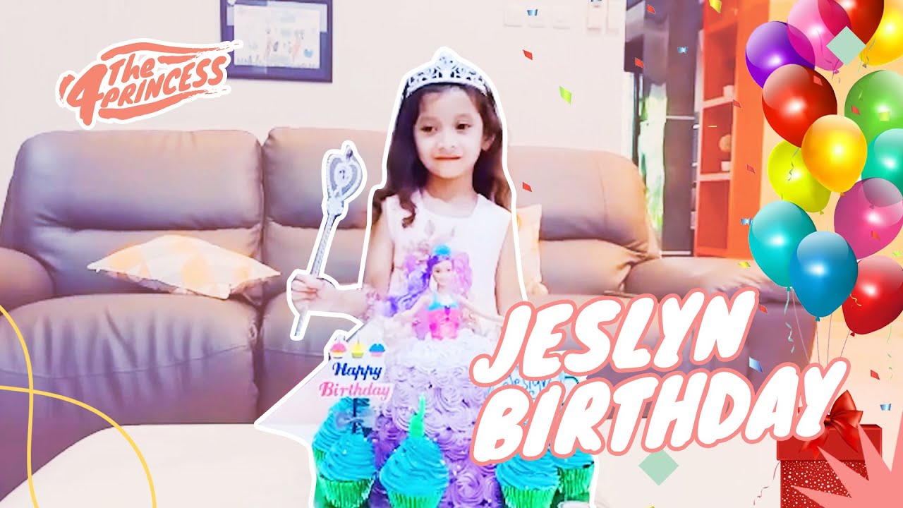 Kue Ulang Tahun Princess Jeslyn gak penting!! -The4Princess - YouTube