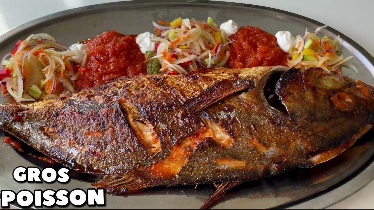 Gros poisson braisé - YouTube