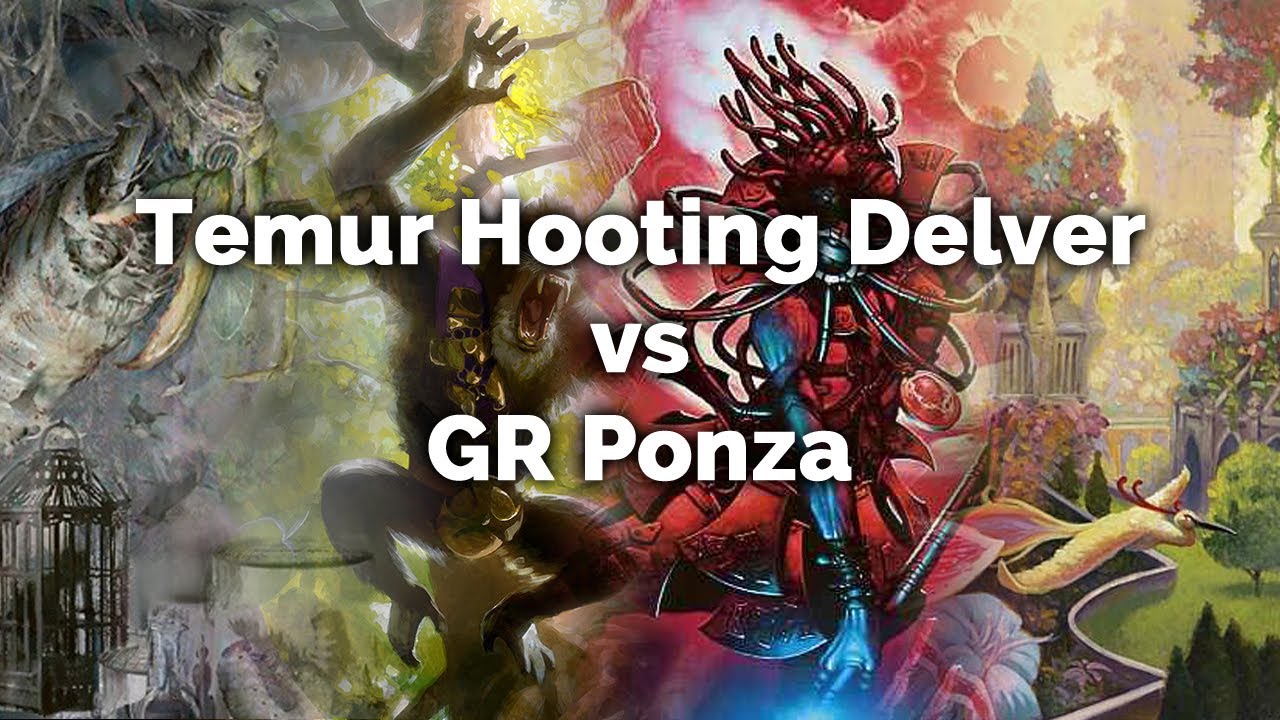 MTG Modern: Temur Hooting Delver vs GR Ponza - Magic: The Gathering ...