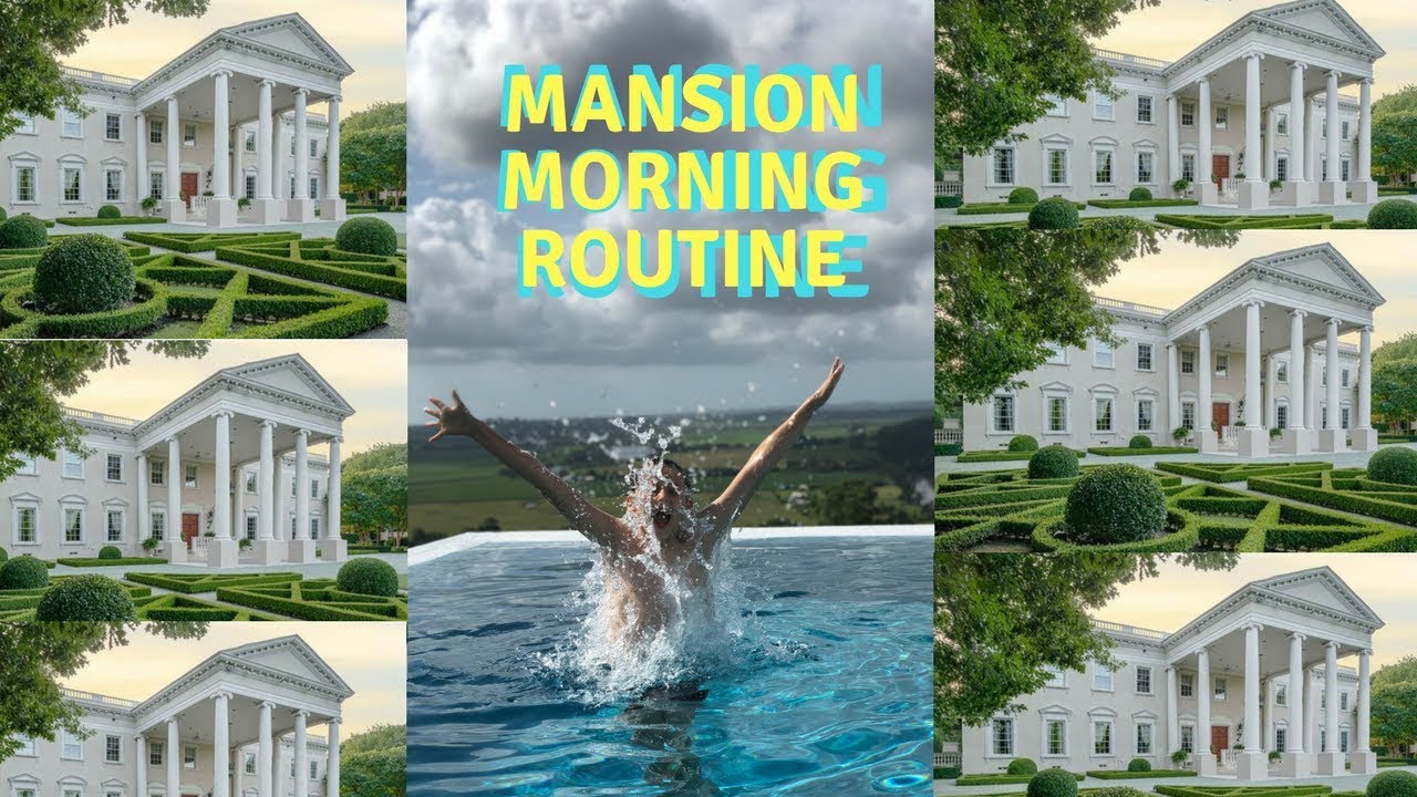 Mansion Morning Routine 😍 | Harry Vlogs and More - YouTube