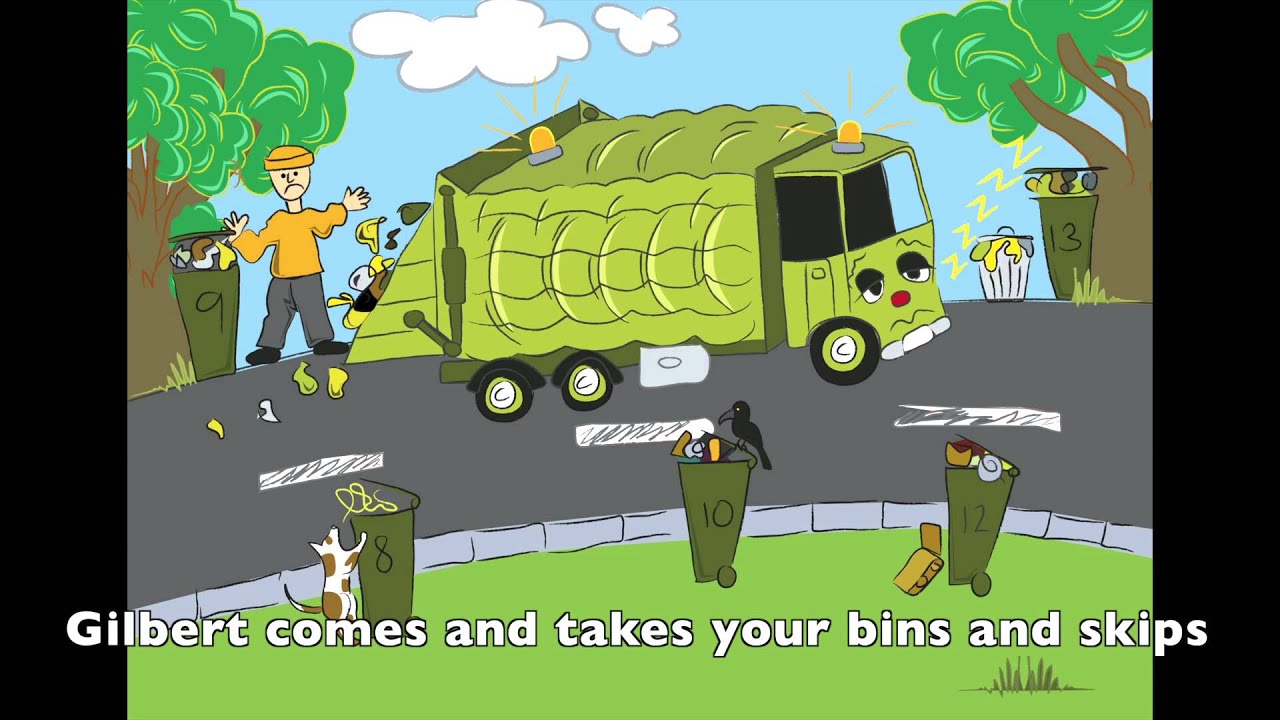 Gilbert The Garbage Truck - YouTube