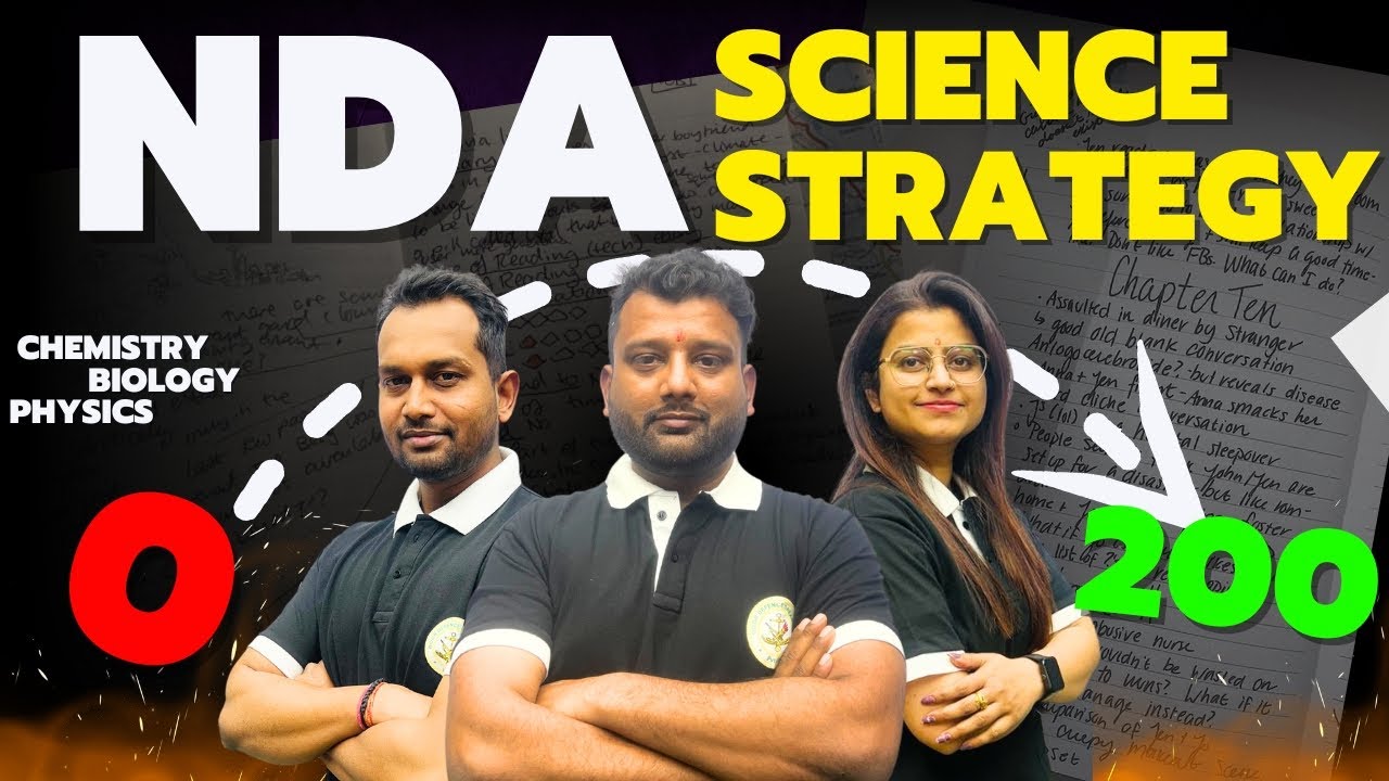 NDA 2024 Strategy | NDA 30 days strategy | Science | NDA strategy 2024 ...