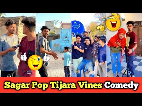 Sagar Pop Comedy Video 😂😜 Tijara Vines Funny Video 🤣 New Funny Insta ...