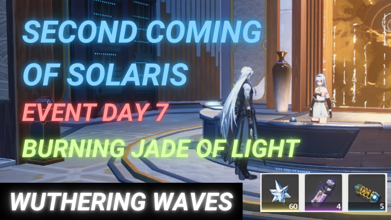 Burning Jade of Light | Wuthering Waves | Second Coming of Solaris ...