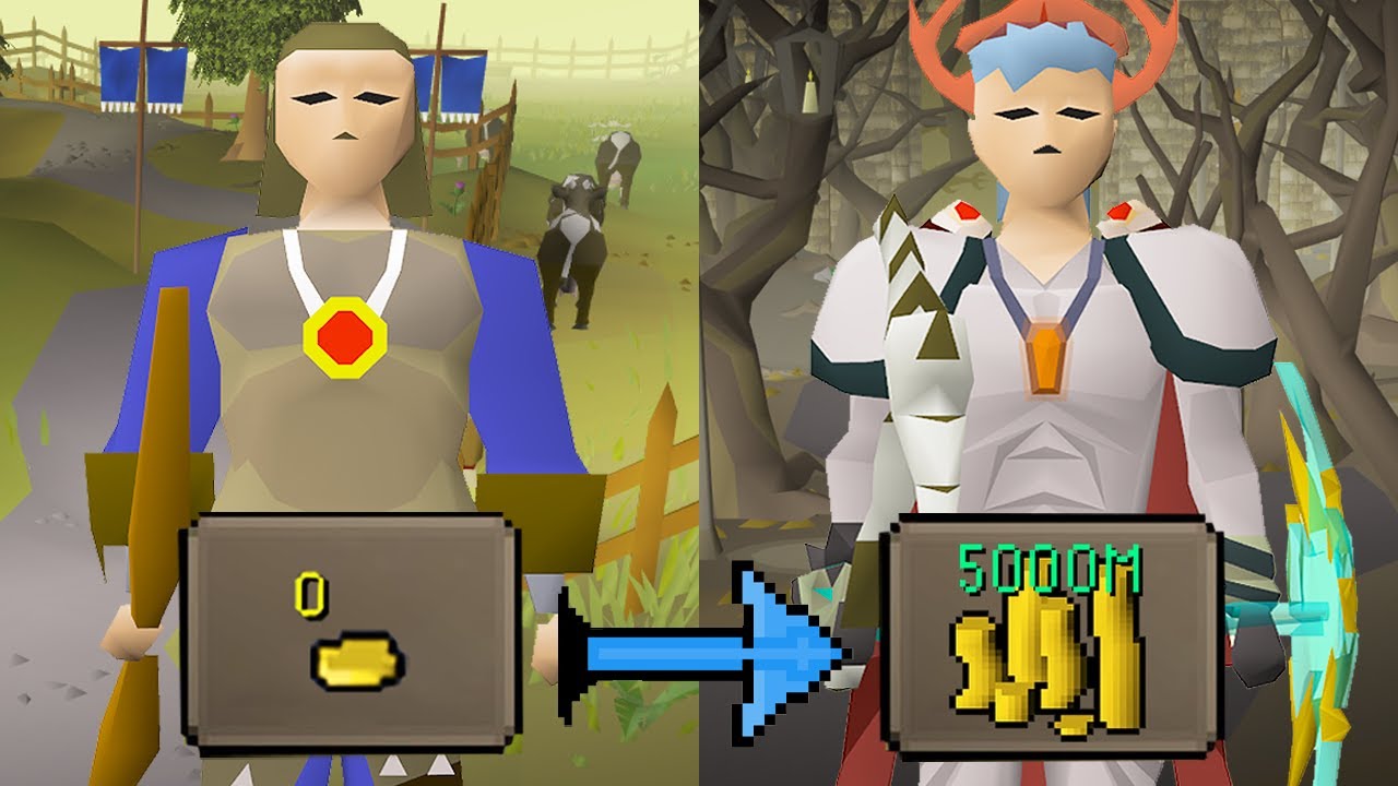 F2P to 5 Billion GP From Scratch on OSRS - YouTube
