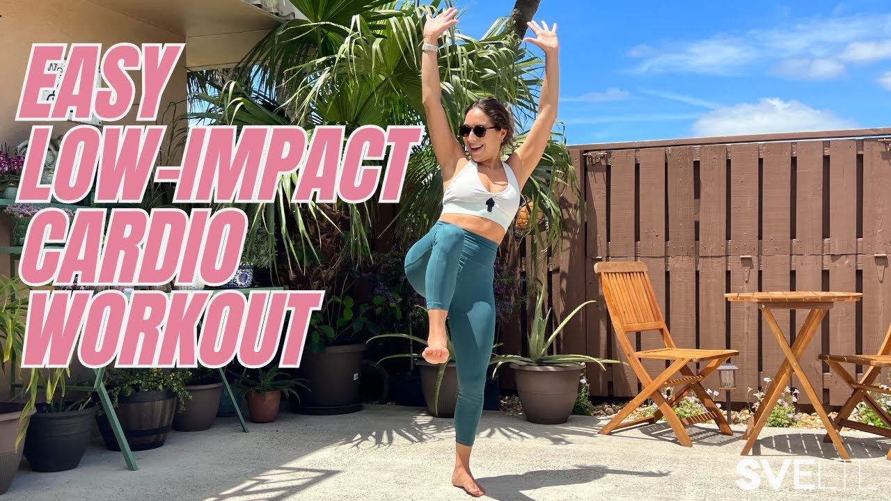 Easy Low-Impact Cardio Workout - YouTube