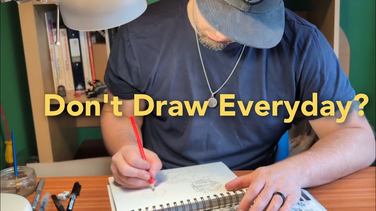 Don't Draw Everyday? #drawing #video #manga #anatomy #tutorial - YouTube