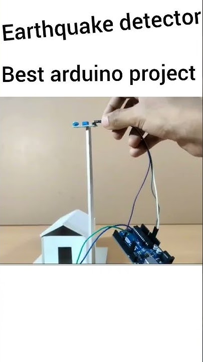 #earthquake #detector arduino project #subscribe for more and tutorial ...