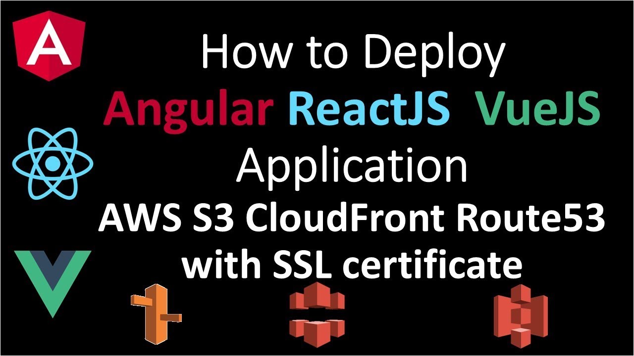 How To Deploy Angular Js On Aws S3 With Aws Cloudfront Youtube