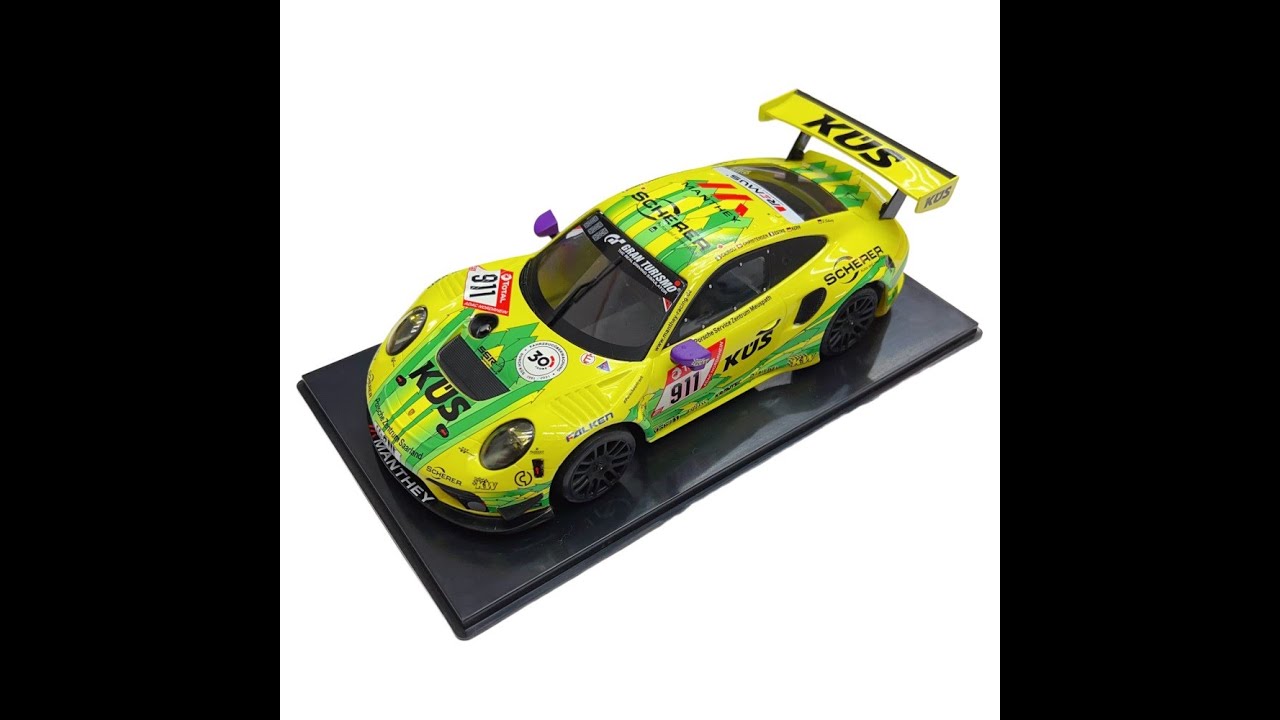 GL Racing 1/28 MINI-Z Body Wheel Base 98MM GL 911-GT3 - YouTube