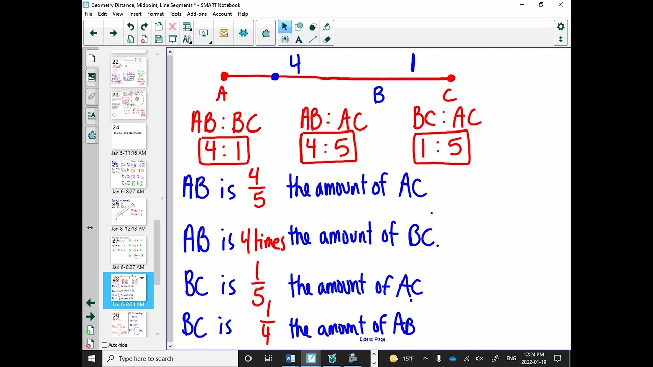 Geometry Divide Line Segments 2 YouTube Geometry Divide Line Segments 2 YouTube