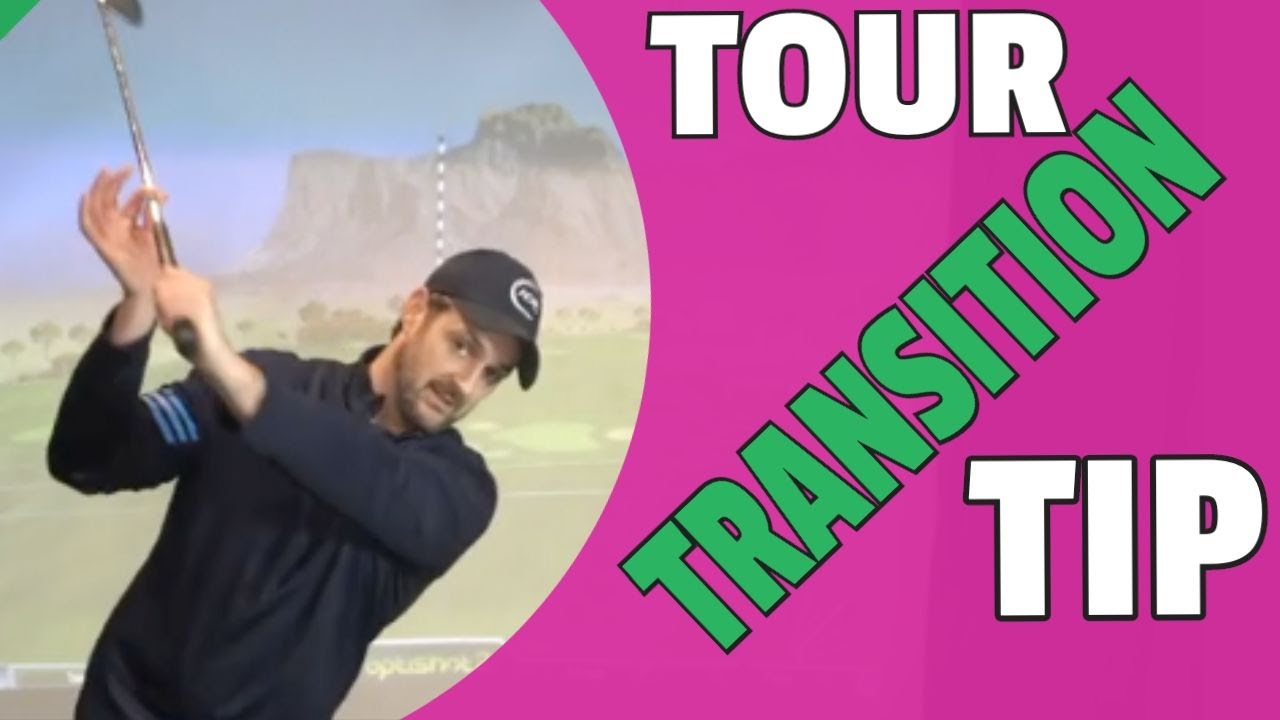 Easy Golf Transition Tip | Pro Swing Feel For Downswing - YouTube